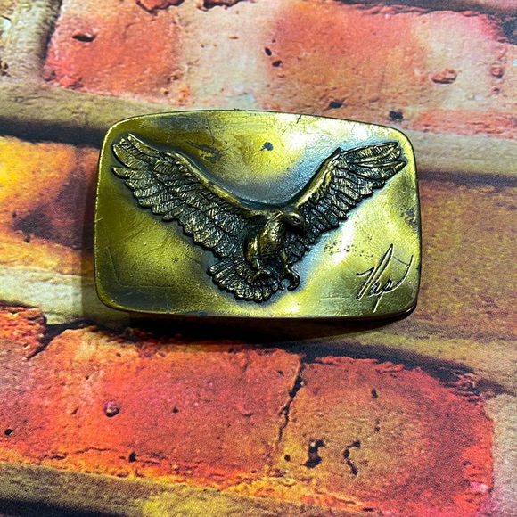 Other | Vintage 1978 The Great American Chicago Buckle Company Eagle ...